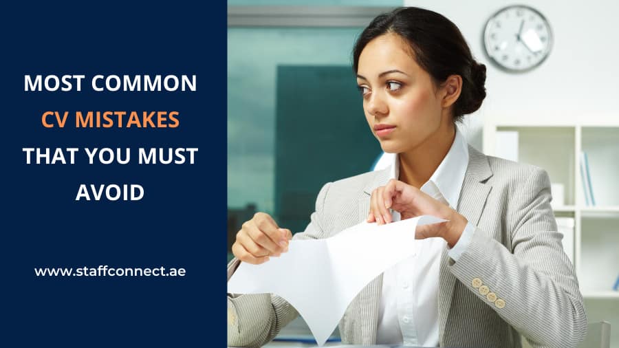 Most Common CV Mistakes That You Must Avoid | Staff Connect