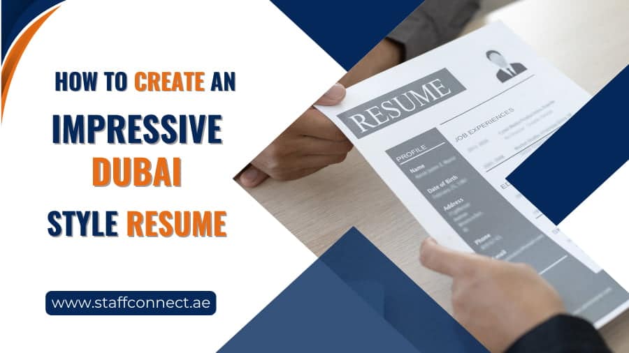 How To Create An Impressive Dubai-Style Resume